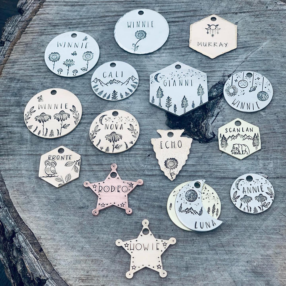 Collections - Native Wolf Tags